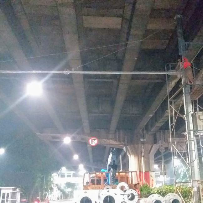 Tiang APILL Lampu Isyarat Sinyal | Tiang Lampu Pengatur Lalu Lintas ...