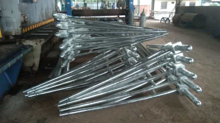 Tiang Lampu PJU Bulat 6 – 13 Meter | Tiang Lampu PJU 7 dan 9 Meter ...